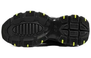 Sketchers Dlites Athletic Sneakers - Black/yellow