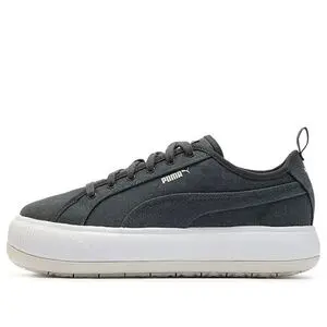 PUMA Suede Mayu Canvas Low Top Sneakers - Black/white
