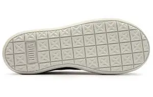 PUMA Suede Mayu Canvas Low Top Sneakers - Black/white