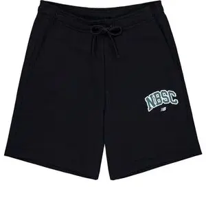 NEW BALANCE Athletics Sports Club Cotton Shorts - Black