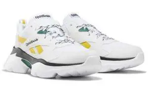 REEBOK Royal Bridge 3 "green Yellow" Low Top Sneakers - White/yellow