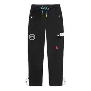 LI-NING Cj Mccollum Graphic Straight Sweatpants 'black - Black/multi-color