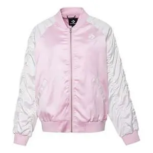 CONVERSE Sakura Bomber Jacket - Pink/white