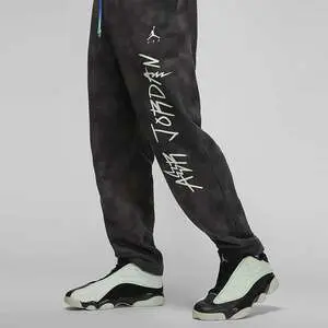 JORDAN X J Balvin Tie-dye Sweatpants - Dark Grey/grey