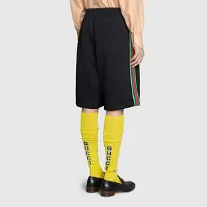 Gucci Gg Jacquard Gersey Bermuda Shorts