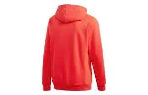 Adidas Originals 3dtf 3 Stripe Hooded Sweatshirt - Pinkred