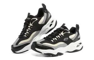 Sketchers D'lites 4.0 Sneakers - Black/white