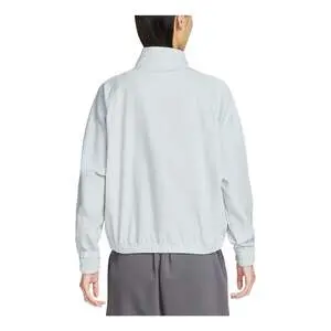 Nike Logo Corduroy Stand Collar Jacket
