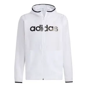 Adidas Neo Casual Sports Hooded Jacket - White