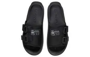 LI-NING Adjustable Strap Slide Sandals - Black
