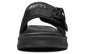 LI-NING Adjustable Strap Slide Sandals - Black