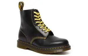 Dr. Martens 1460 Pascal Atlas Lace Up Boots - Black