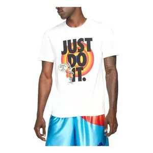 Nike A New Legacy Large Dunk Printing Short Sleeve - White