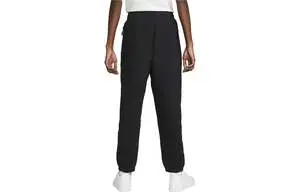 Nike Solo Swoosh Fleece Trousers - Black