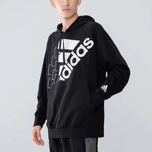 Adidas Large Logo Pullover Hoodie