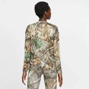 Nike Nrg Skeleton Long Sleeve Top - Brown
