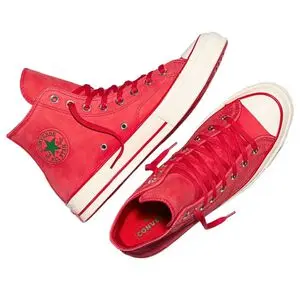 CONVERSE X Shai Chuck 70 High Top Sneakers - University Red/green
