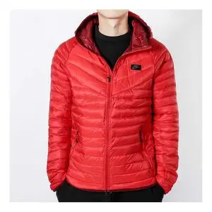 Nike Hooded Down Jacket - Red