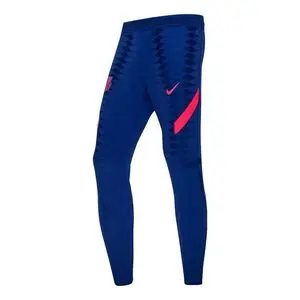 Nike Fc Barcelona Vaporknit Training Pants - Blue