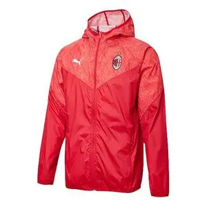 PUMA Ac Milan Warmup Jacket - Red