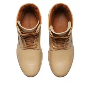 Timberland Premium Inch Waterproof Lace Up Boots - Light Beige