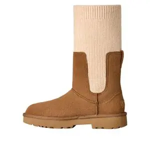 UGG Marais Knit Chelsea Boots - Chestnut