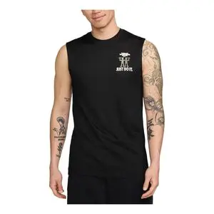 Nike Dri-fit Sleeveless Fitness Tank - Black