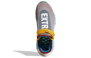 Adidas Pharrell X Nmd Human Race 'extra Eye Legacy Purple' Sneakers - Grey