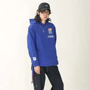 NEW BALANCE X Salehe Bembury Graphic Hoodie - Blue