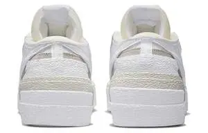 Nike X Sacai Blazer Low "white Patent" Sneakers - White/sail