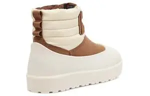 UGG Classic Mini Lace-up Weather Boot - Chestnut/whitecap Grey