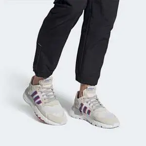 Adidas Originals Nite Jogger Sneakers - Blue/red/gray
