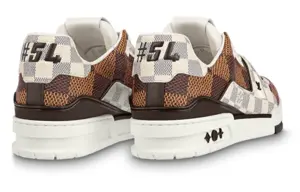 LOUIS VUITTON Trainer Sneakers - Brown/white/grey