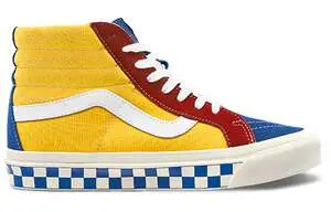 VANS Sk8-hi 38 Dx Anaheim Factory High Top Sneakers - Blue/red
