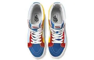 VANS Sk8-hi 38 Dx Anaheim Factory High Top Sneakers - Blue/red