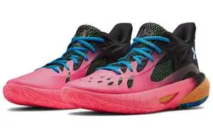 Under Armour Hovr Havoc 3 Mid Top Basketball Sneakers - Black