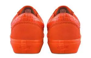 VANS Old Skool Vlt Lx "croc Skin Flame" Sneakers - Orange