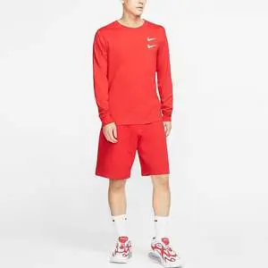 Nike Printing Round Neck Long Sleeves T-shirt