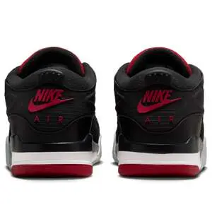 JORDAN 4 Rm 'black Cement' Sneakers - Black/varsity Red/wolf Grey