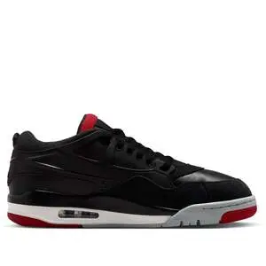 JORDAN 4 Rm 'black Cement' Sneakers - Black/varsity Red/wolf Grey