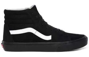 VANS Sk8-hi Pig Suede High Top Sneakers - Black