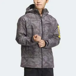 Adidas X National Geographic Allover Print Rain. Rdy Jacket