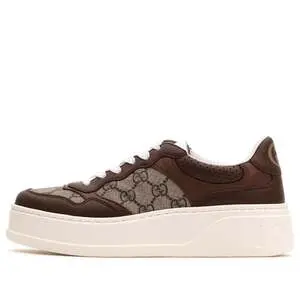 Gucci Gucci Leather GG Sneakers Light Brown/beige