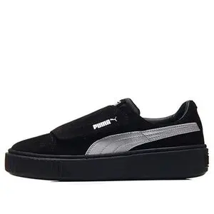 PUMA Platform Strap Satin Sneakers