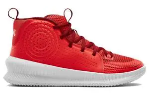 Under Armour High Top Basketball Sneakers - Red