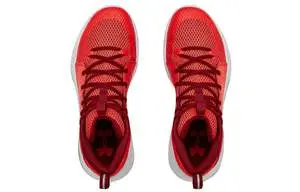 Under Armour High Top Basketball Sneakers - Red