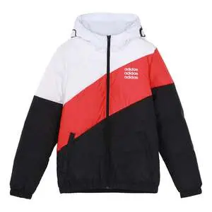 Adidas Neo Colorblocked Hooded Down Jacket - Default Color