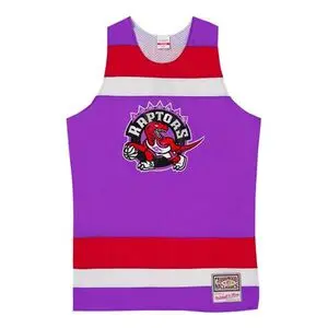Mitchell & Ness Nba Toronto Raptors Hardwood Classics Striped Basketball Vest - None