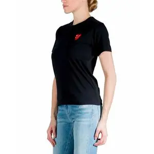 Play Comme Des Garcon Double Heart T-shirt