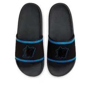Nike Mlb X Offcourt Slide 'miami Marlins - Black/blue